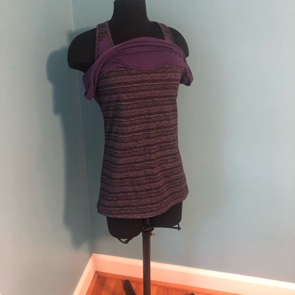 Athleta | Tops | Athleta Royal Pigeon Tank Purple | Poshmark